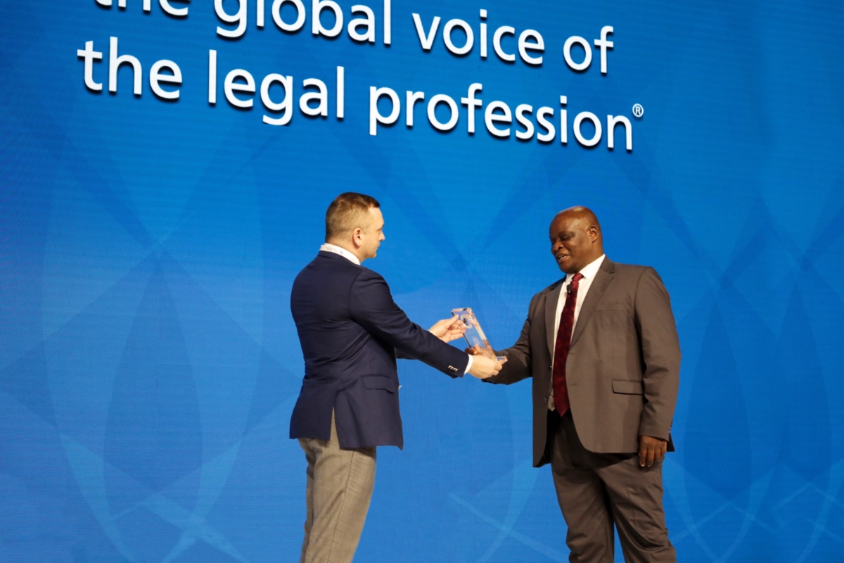 UNBA was honoured with a Special Award by the International Bar ...